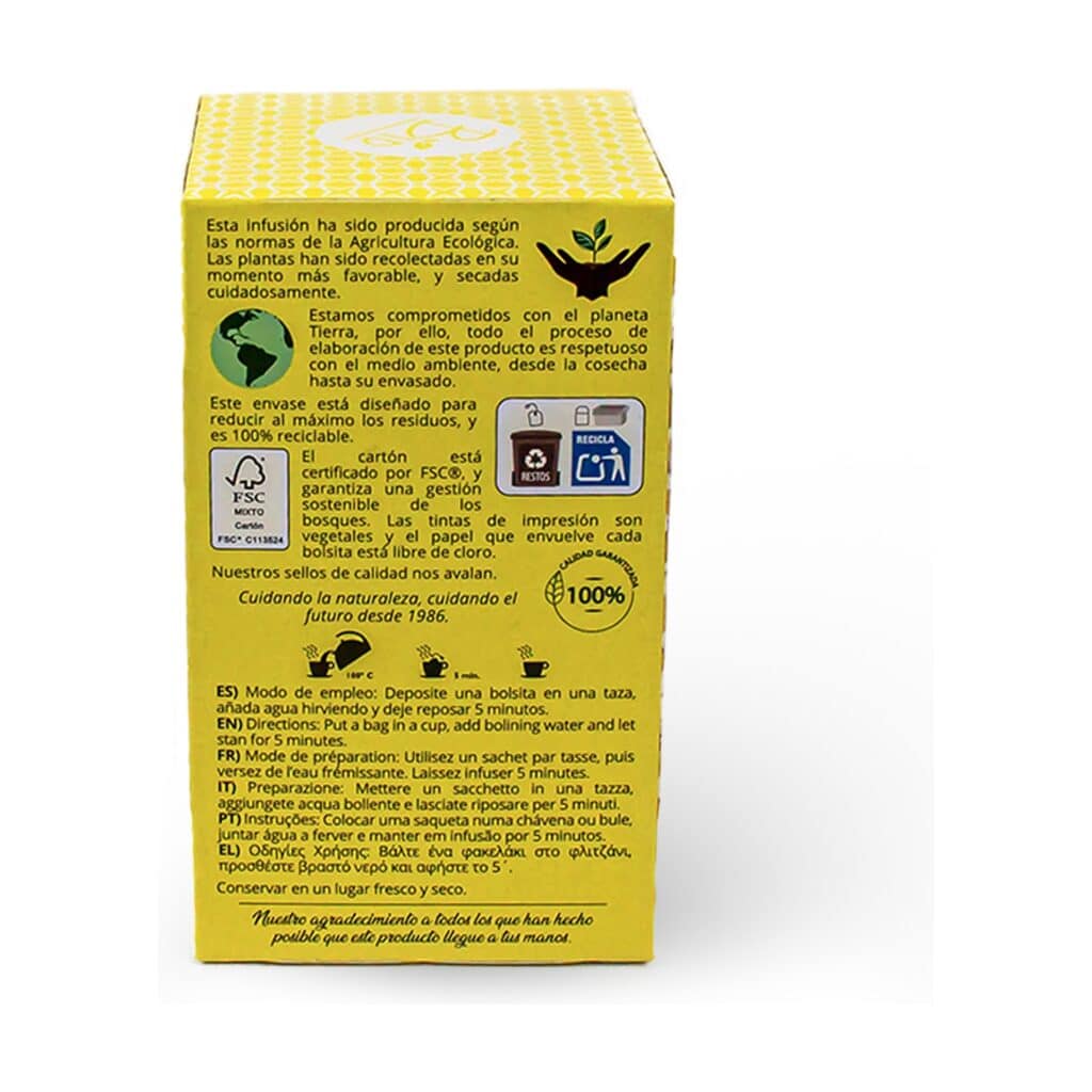 Manzanilla BIO Artemis 20 Filtros - Mi herbolaria